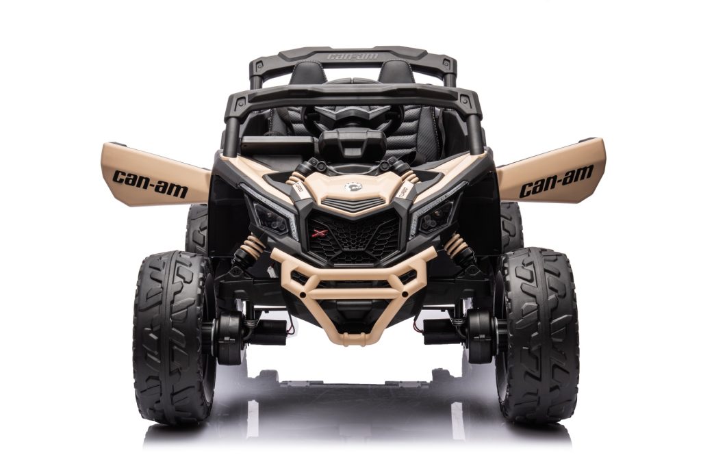 Kids Can AM Ride on Car 24v 800w 4x4 one seater Beige - Oitek