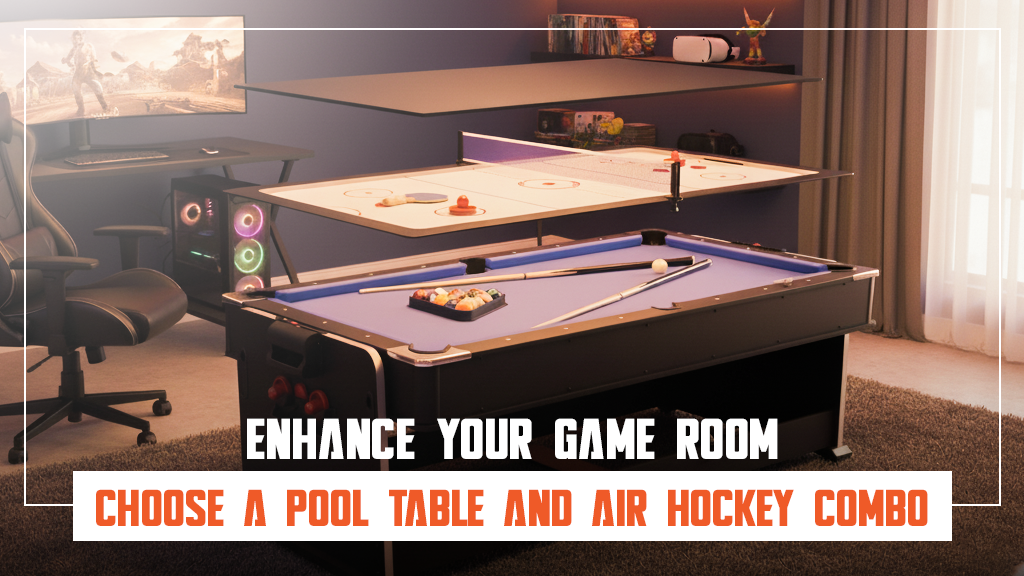 Boost Fun With a Pool Table and Air Hockey Combo in Australia