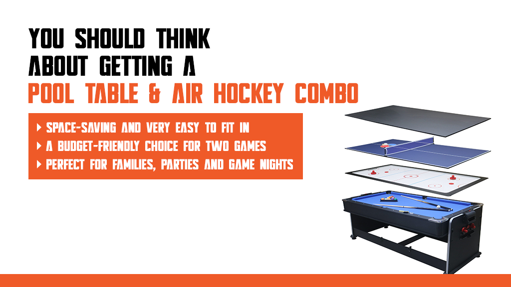 Boost Fun With a Pool Table and Air Hockey Combo in Australia